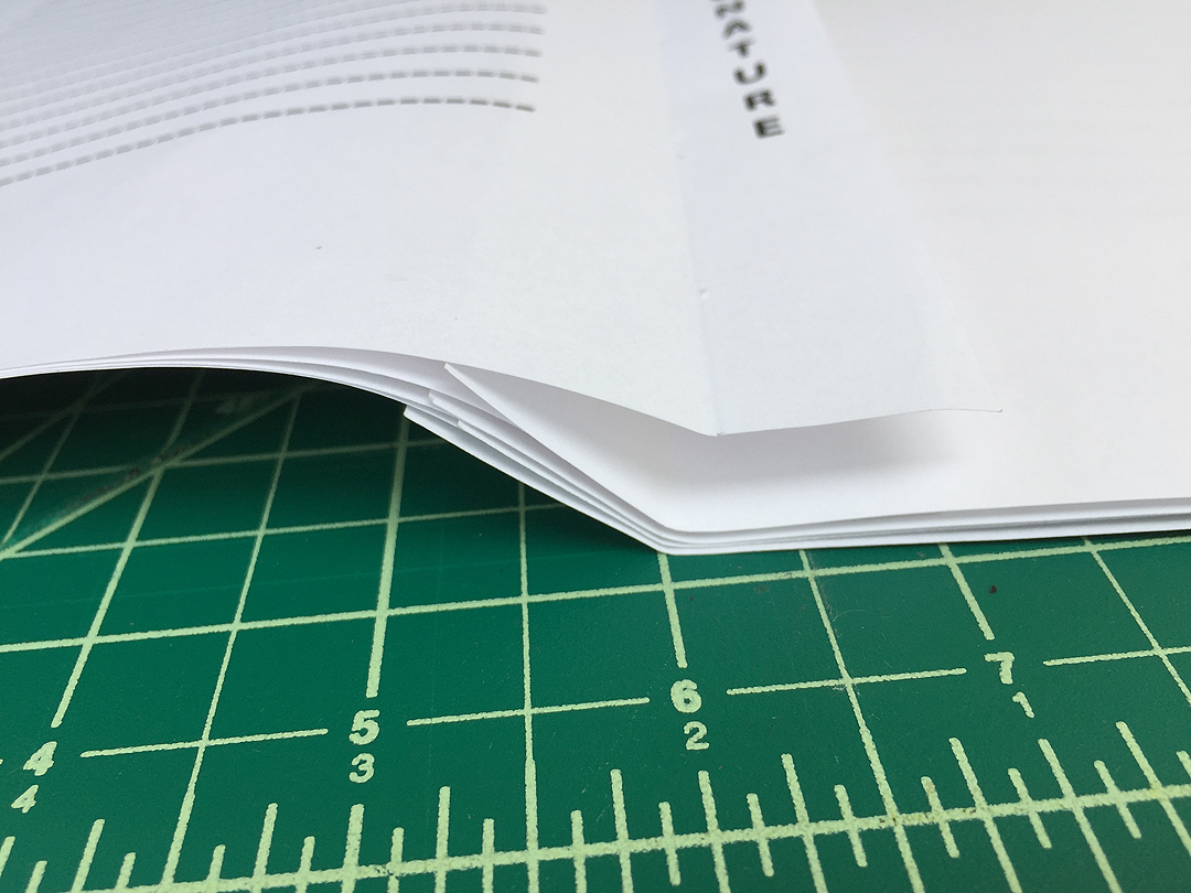 Instructions: Margin-fold Signatures for Laser or Inkjet Printing