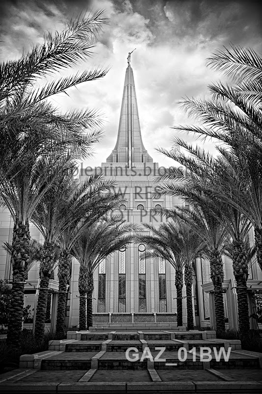 LDS Temple Prints by Covenant Art: Gilbert AZ Temple Prints Now Available!