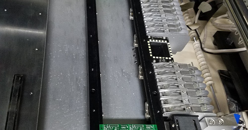 PCB Feed Rail Adjustment