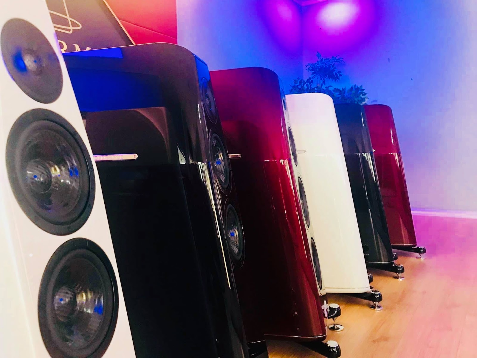 Kharma speakers at Acoustic Tuning – M & S | Ultimate High-Fidelity