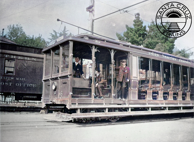 Santa Cruz Trains: Railroads of the Monterey Bay: Streetcars: Union ...