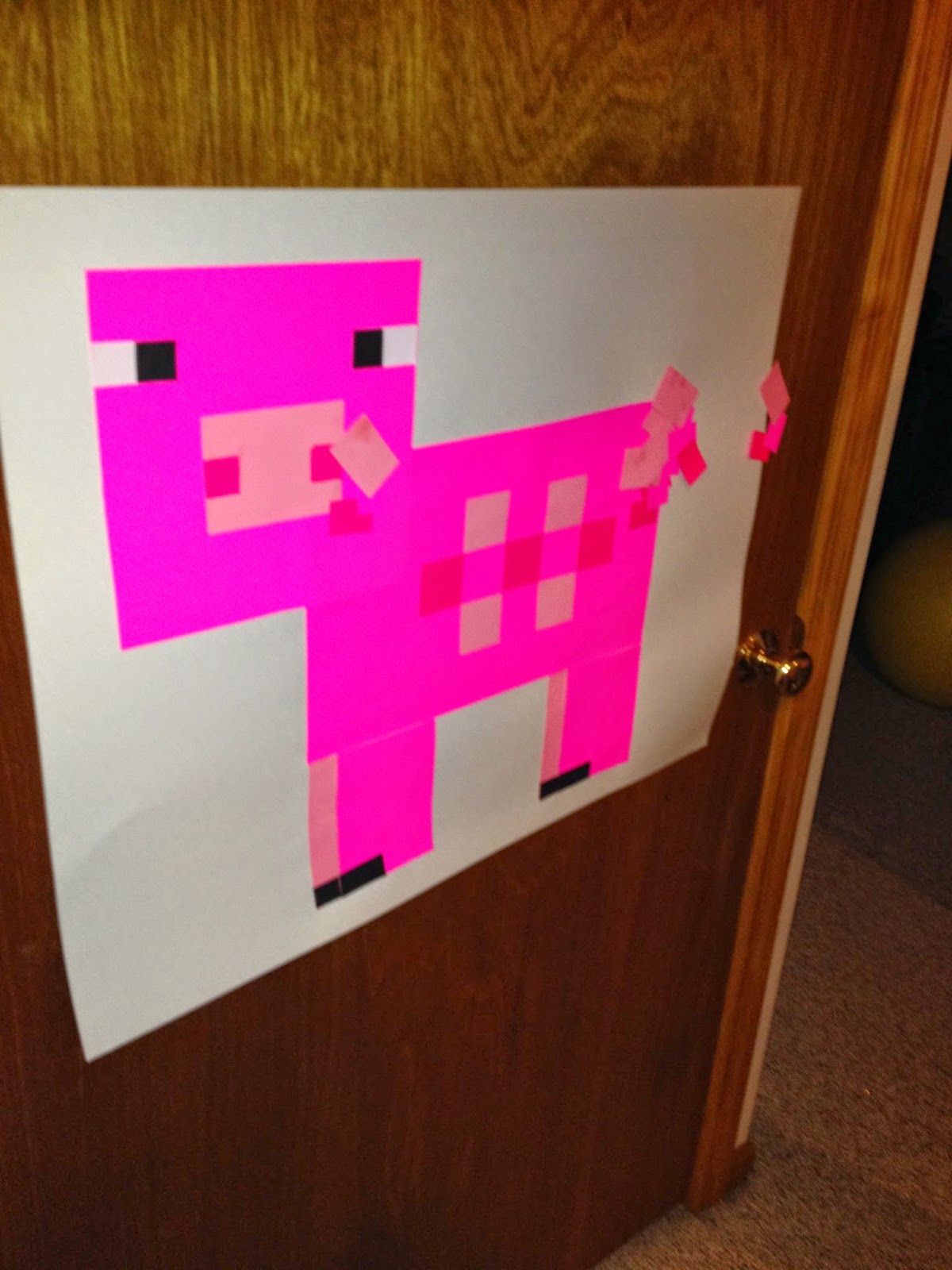 ...and chaos ensued: Minecraft Birthday Party