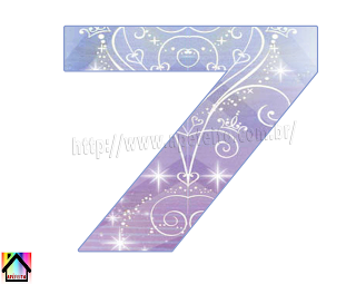 FESTA TEMA PRINCESAS DA DISNEY: NÚMEROS PERSONALIZADOS