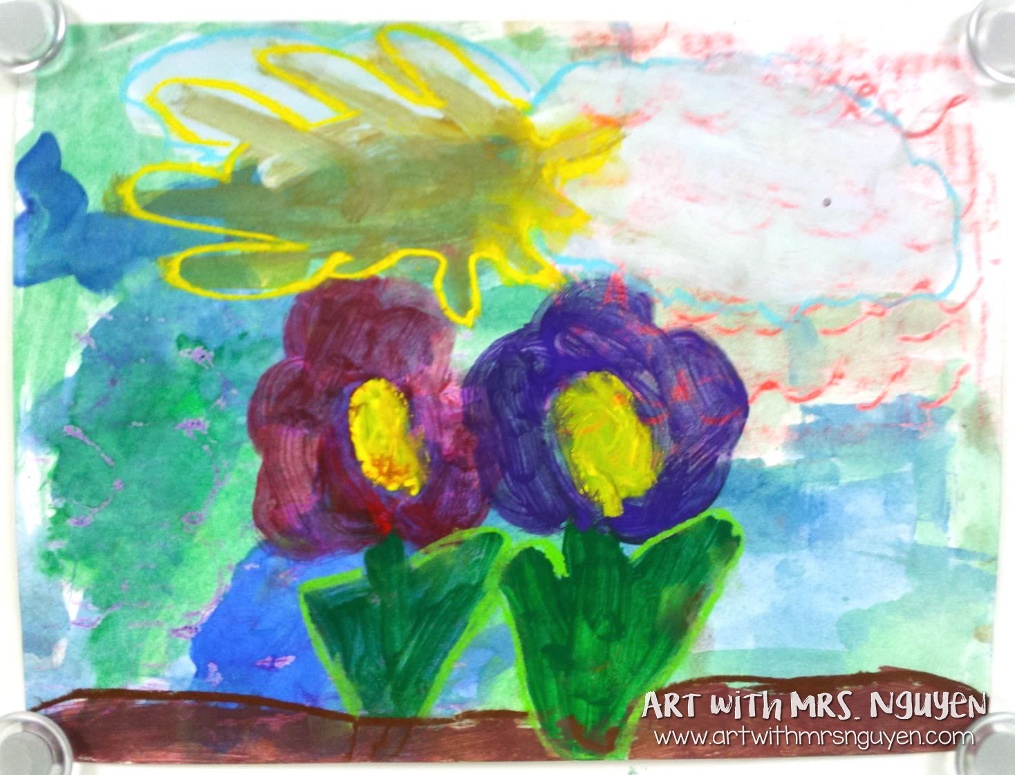 Variety Flowers (1st) | Art with Mrs. Nguyen