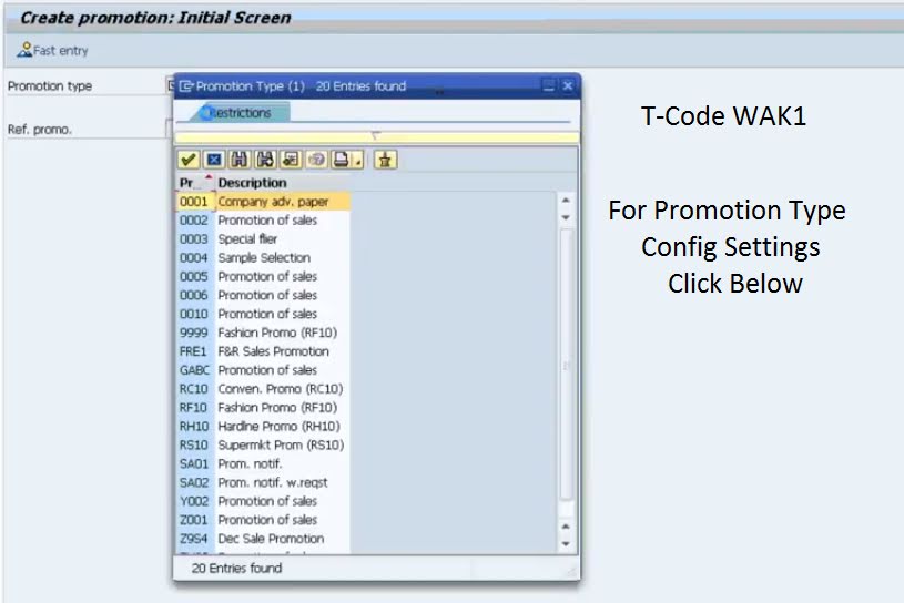 SAP IS RETAIL Promotion Creation