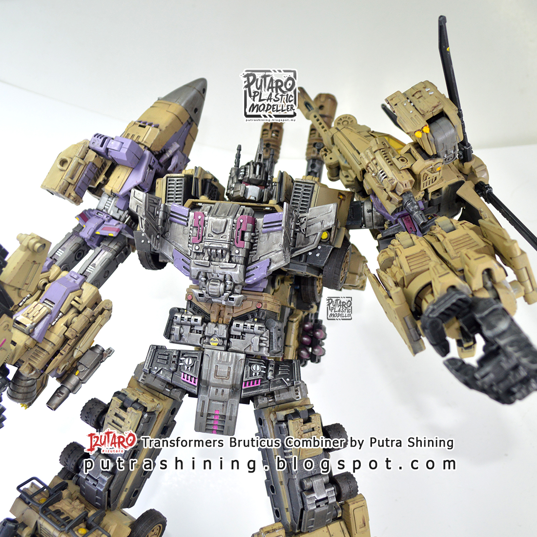 Toy Custom Paint: Transformers Bruticus Combiner by Putra Shining
