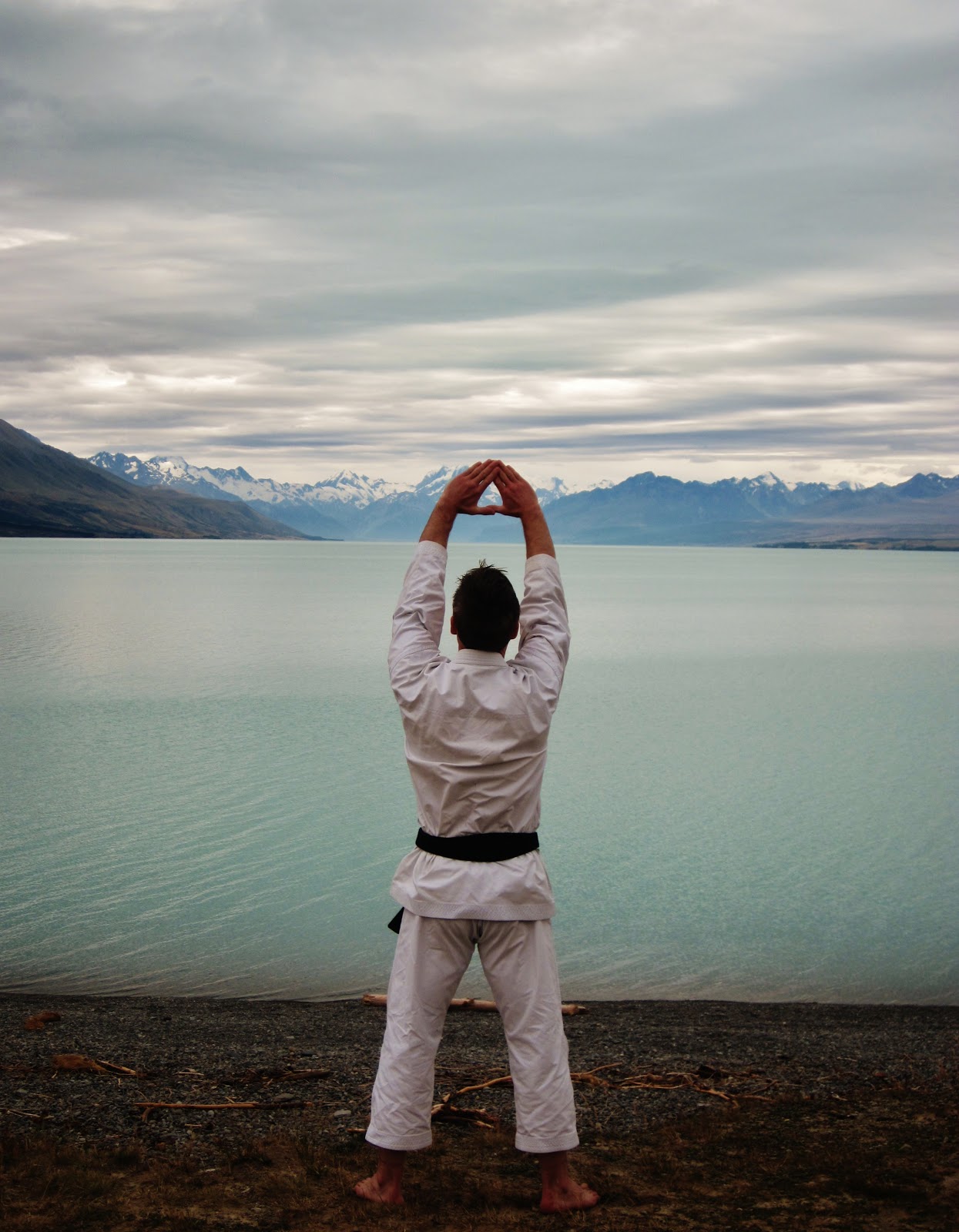André Bertel's Karate-Do: Aoraki Mt. Cook, New Zealand