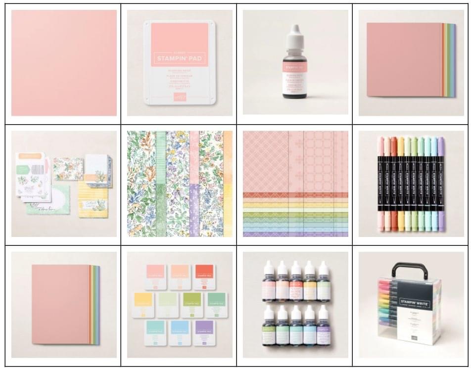 Valley Inspirations with Andrea: AWH Colour Creations #6 Blushing Bride