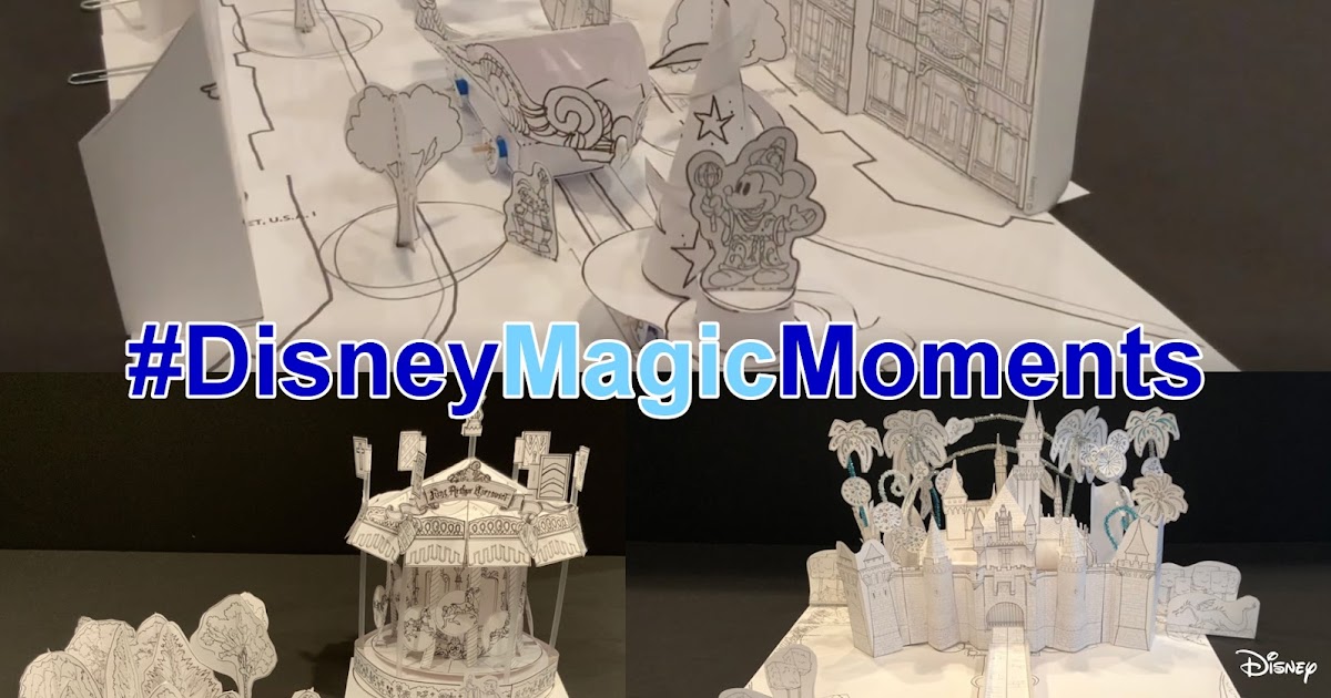 #DisneyMagicMoments | Disney Paper Parks Designed by Walt Disney ...