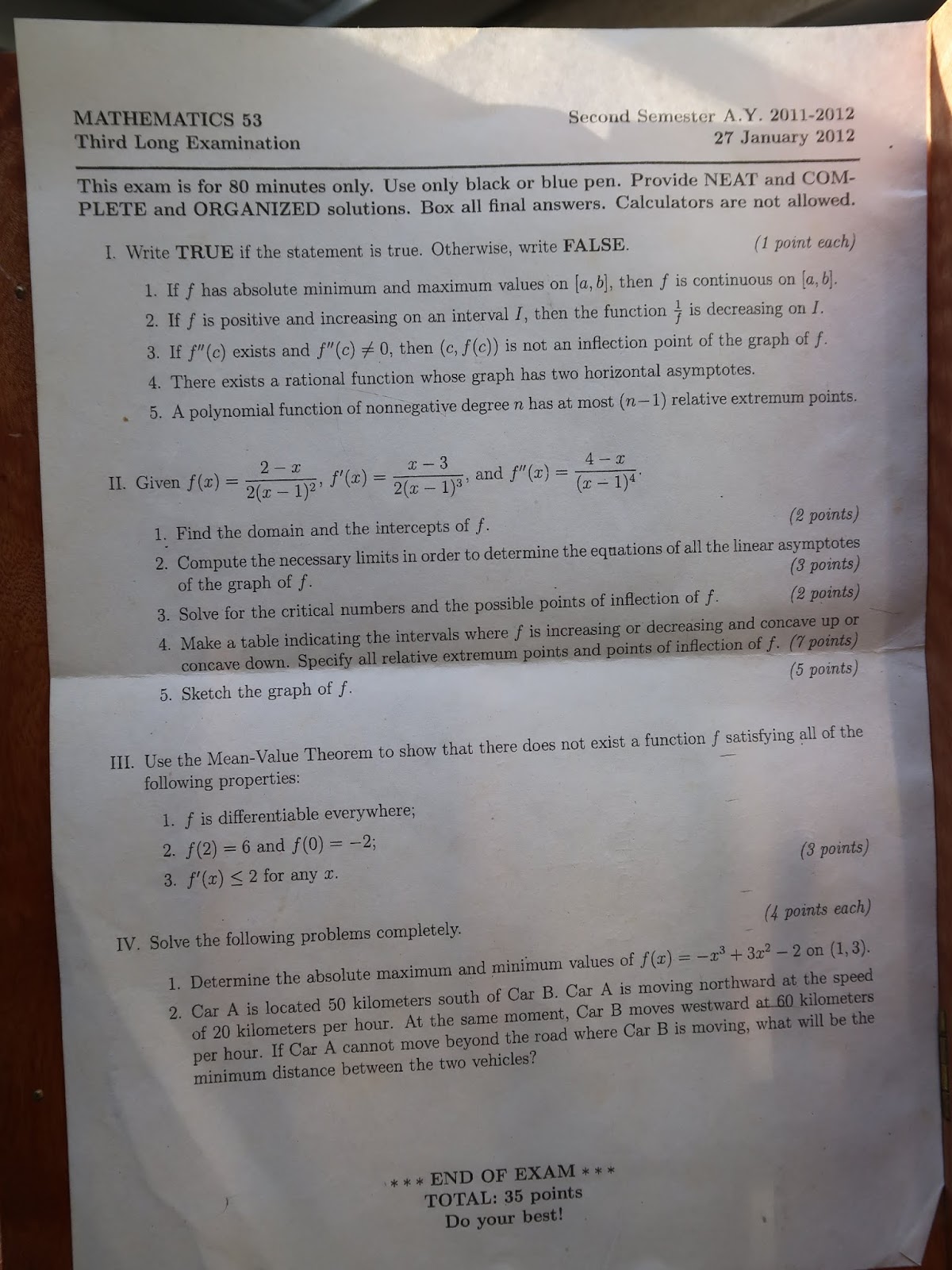 UPD Samplexes, Readings, and Materials: UPD Math 53 (Now Math 21) Third ...