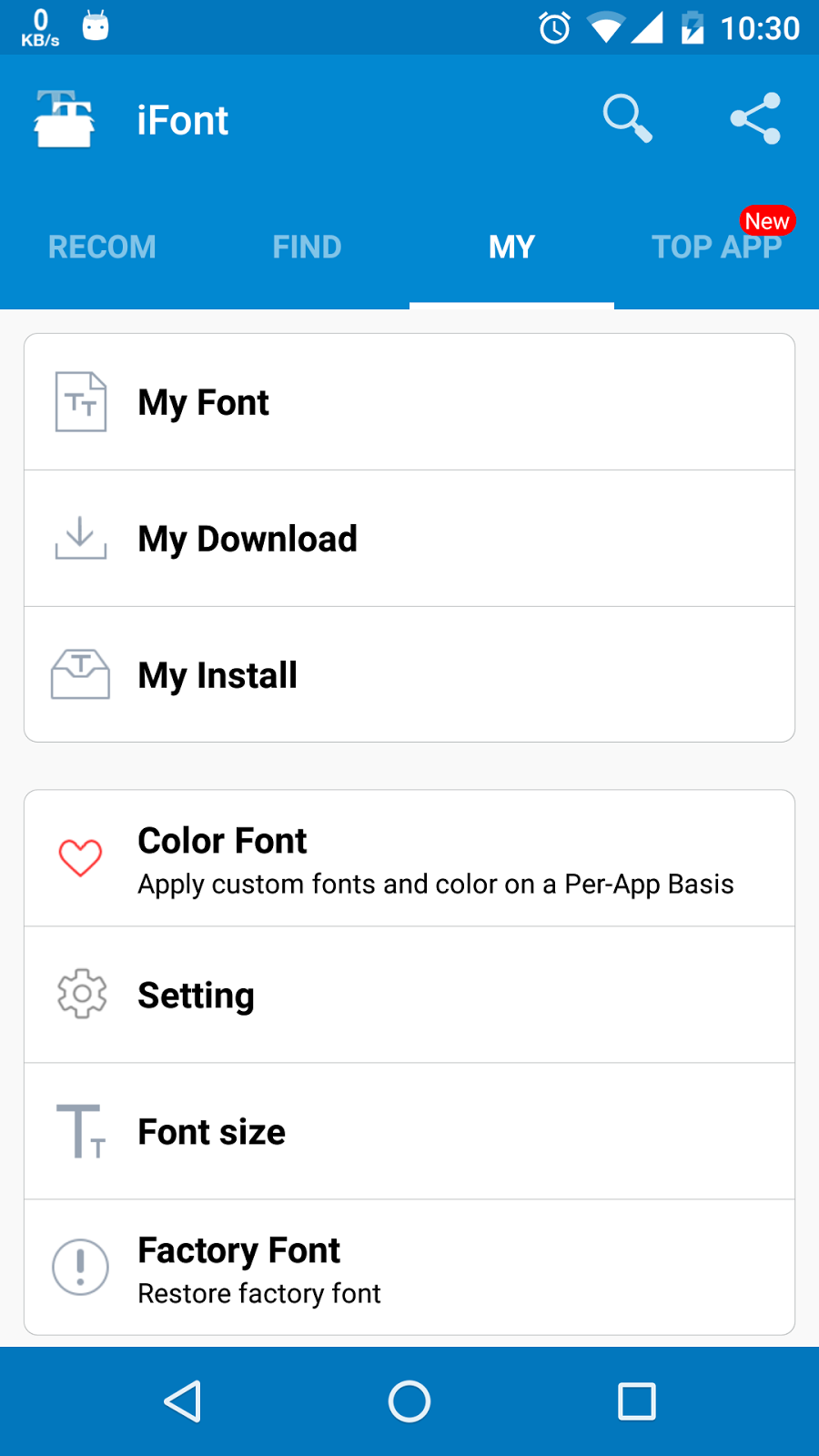 How to change font on your one plus devices ~ One Plus Guide