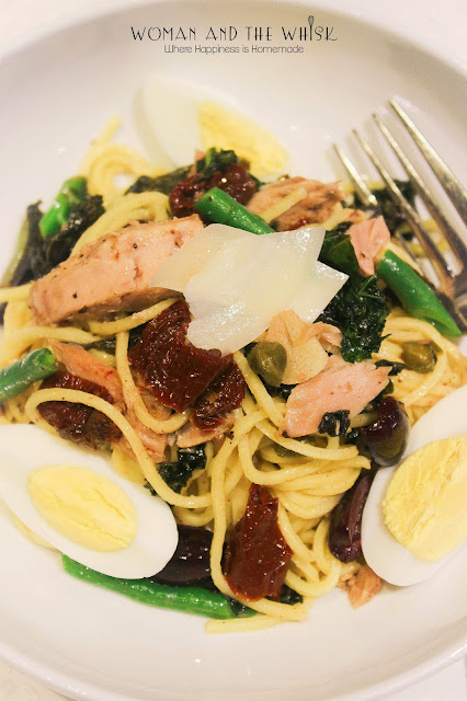 Woman and the Whisk: Spaghetti Nicoise