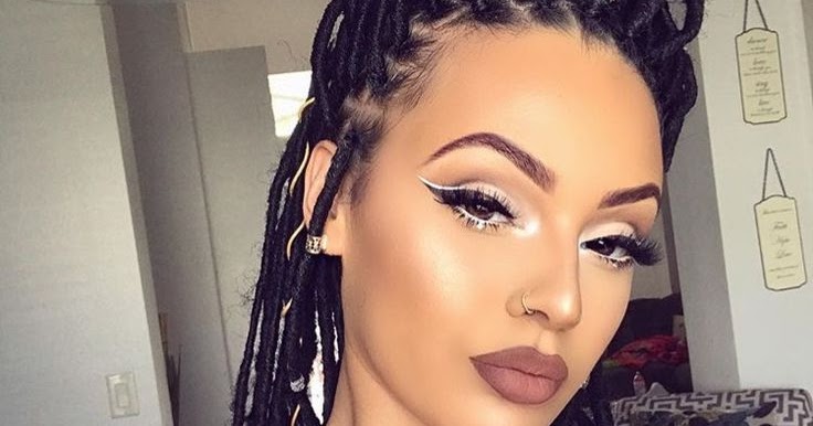 8 STUNNING WAYS TO STYLE YOUR FAUX LOCS ~ Black White Nation