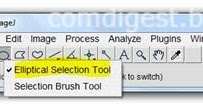 ComDigest: ImageJ 5.2: Elliptical or Brush Selections Tool
