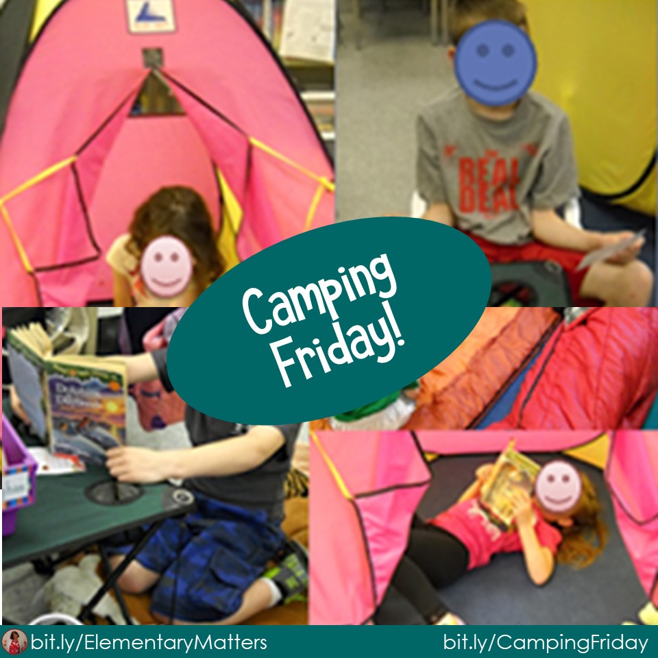 Elementary Matters: Camping for a Week in the Classroom!