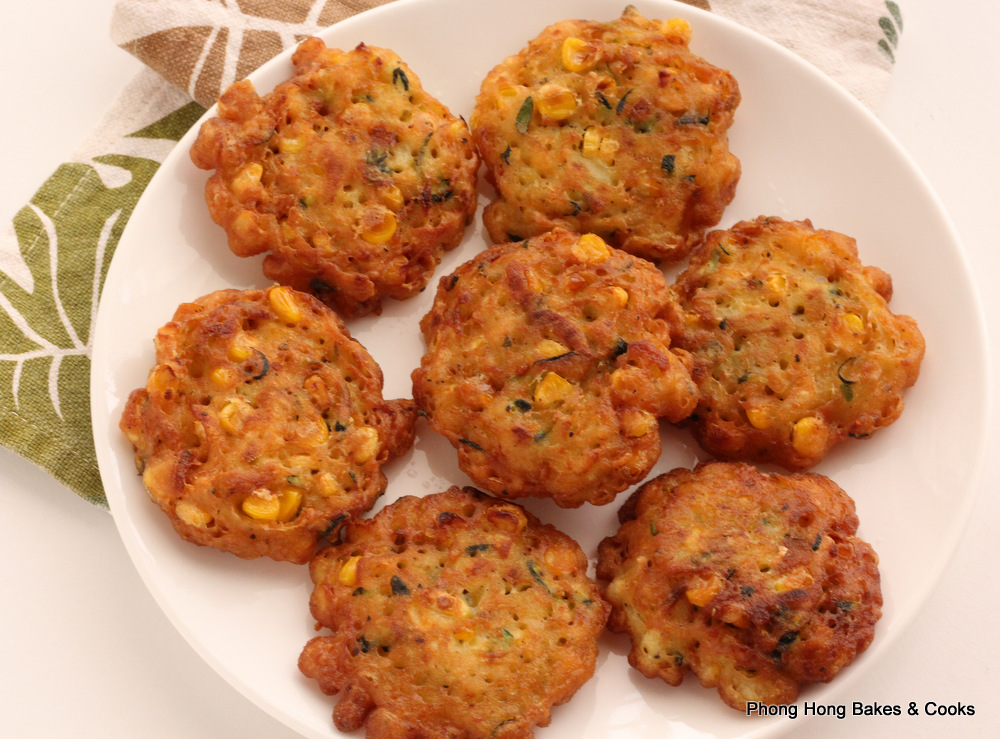 PH the Malaysian Carnivore: Zucchini and Corn Fritters