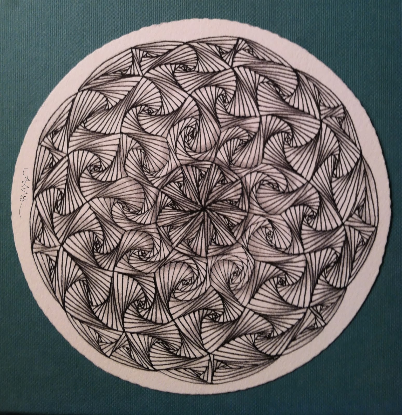 Tickled To Tangle: 11/1