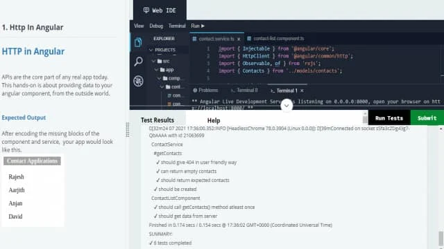 Angular - Routes and Forms Hands-on Solution | TCS Fresco Play - MNC ...