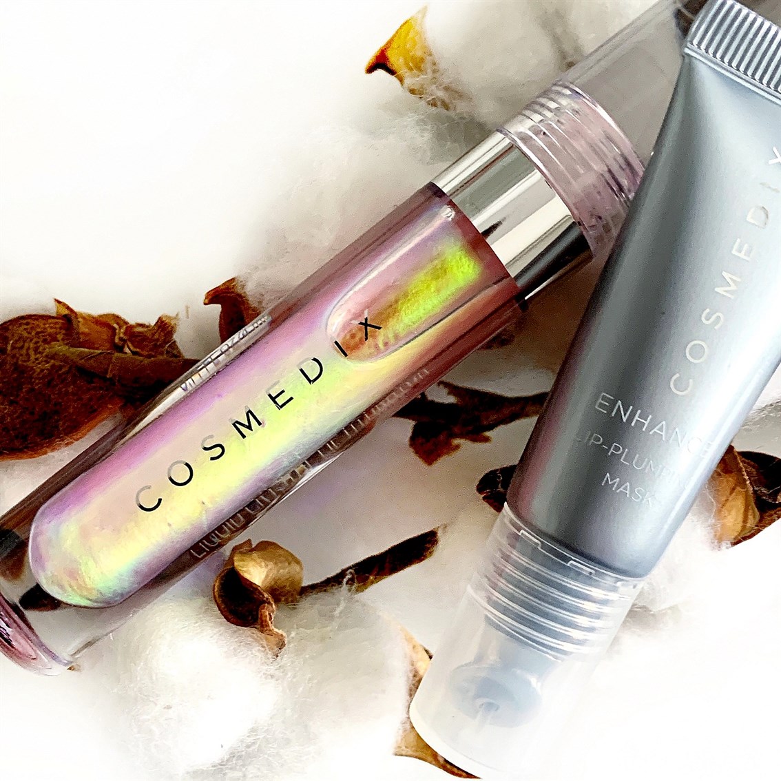 Cosmedix Lumi Crystal Liquid Lip Hydrator - serum do ust z ciekłymi ...