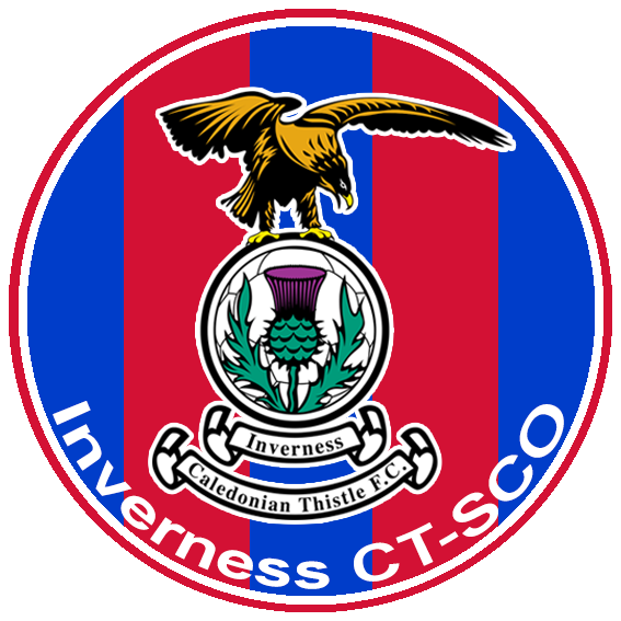 Escudos de Futebol de Botão LH: Inverness Caledonian Thistle