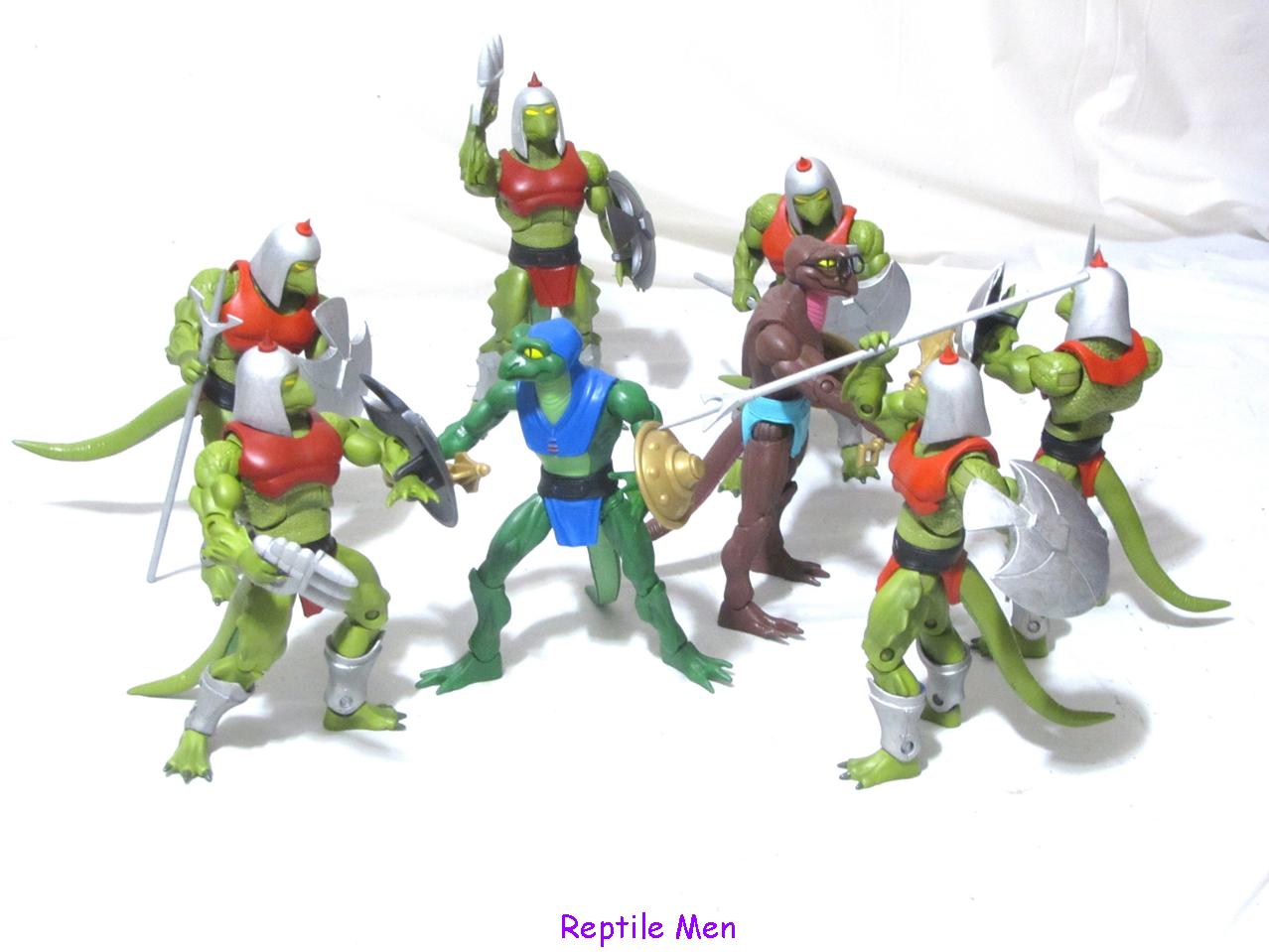 The Power Sword: The Reptile Men