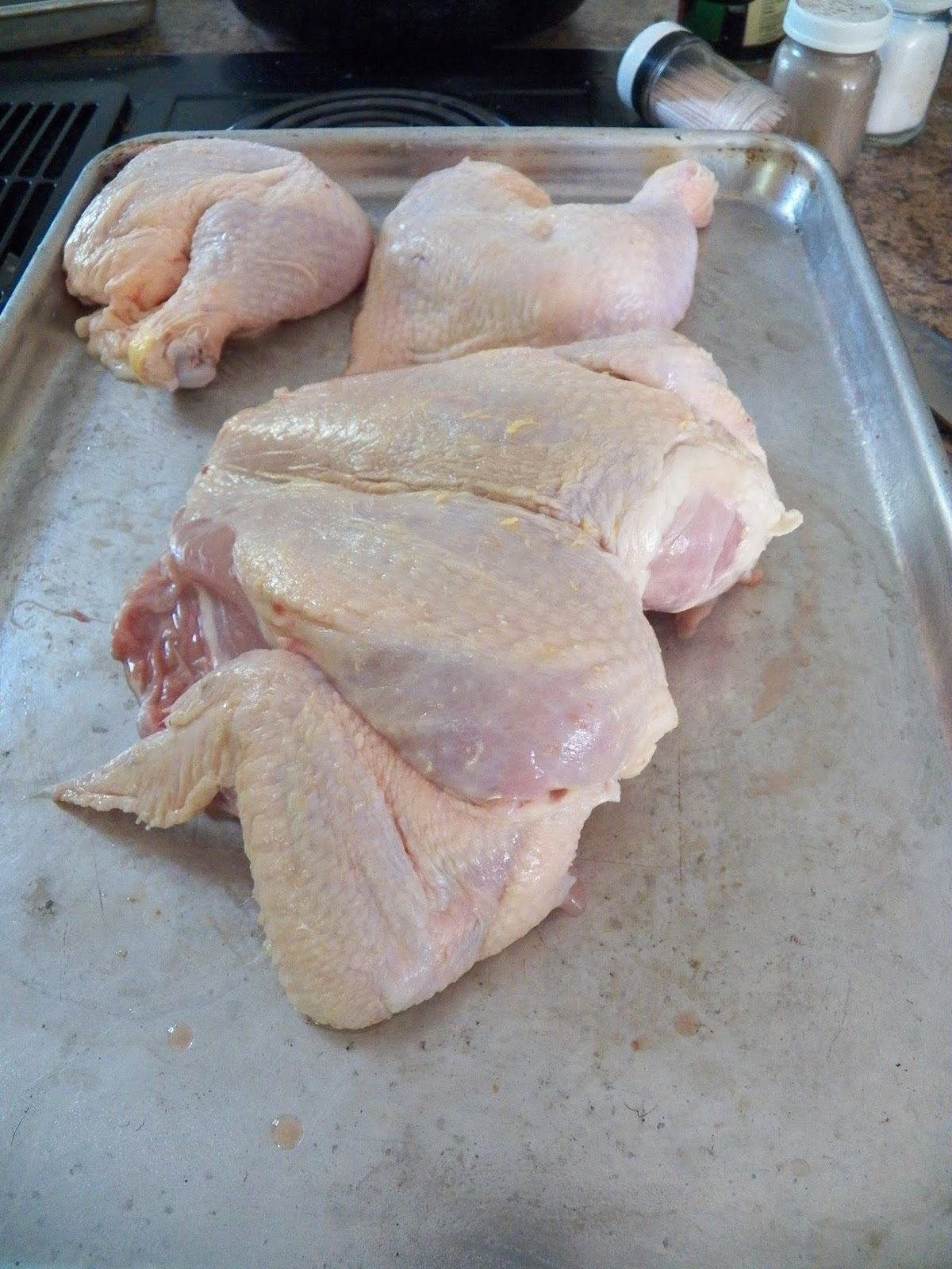 Spatchcock Chicken - Sid's Sea Palm Cooking