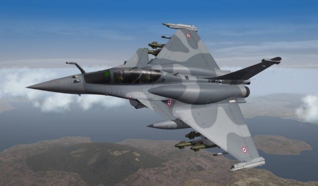 AVIÕES MILITARES: Dassault Rafale