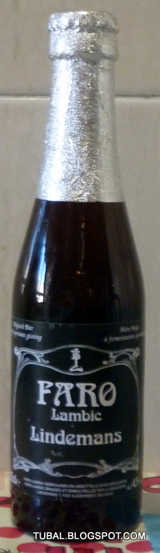 TUBAL: CERVEZA FARO, LAMBIC. LINDEMANS