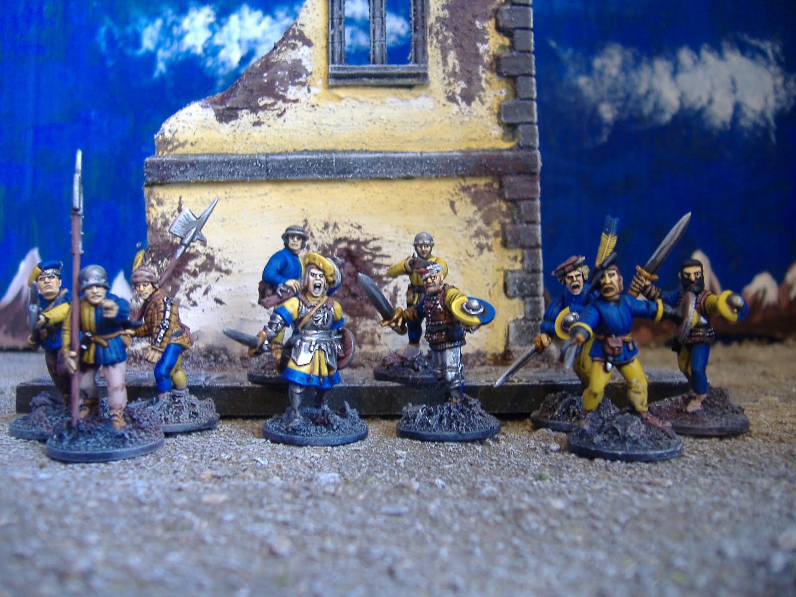 Jon's wargames minis: Mordheim Warband No1- Marienburgers