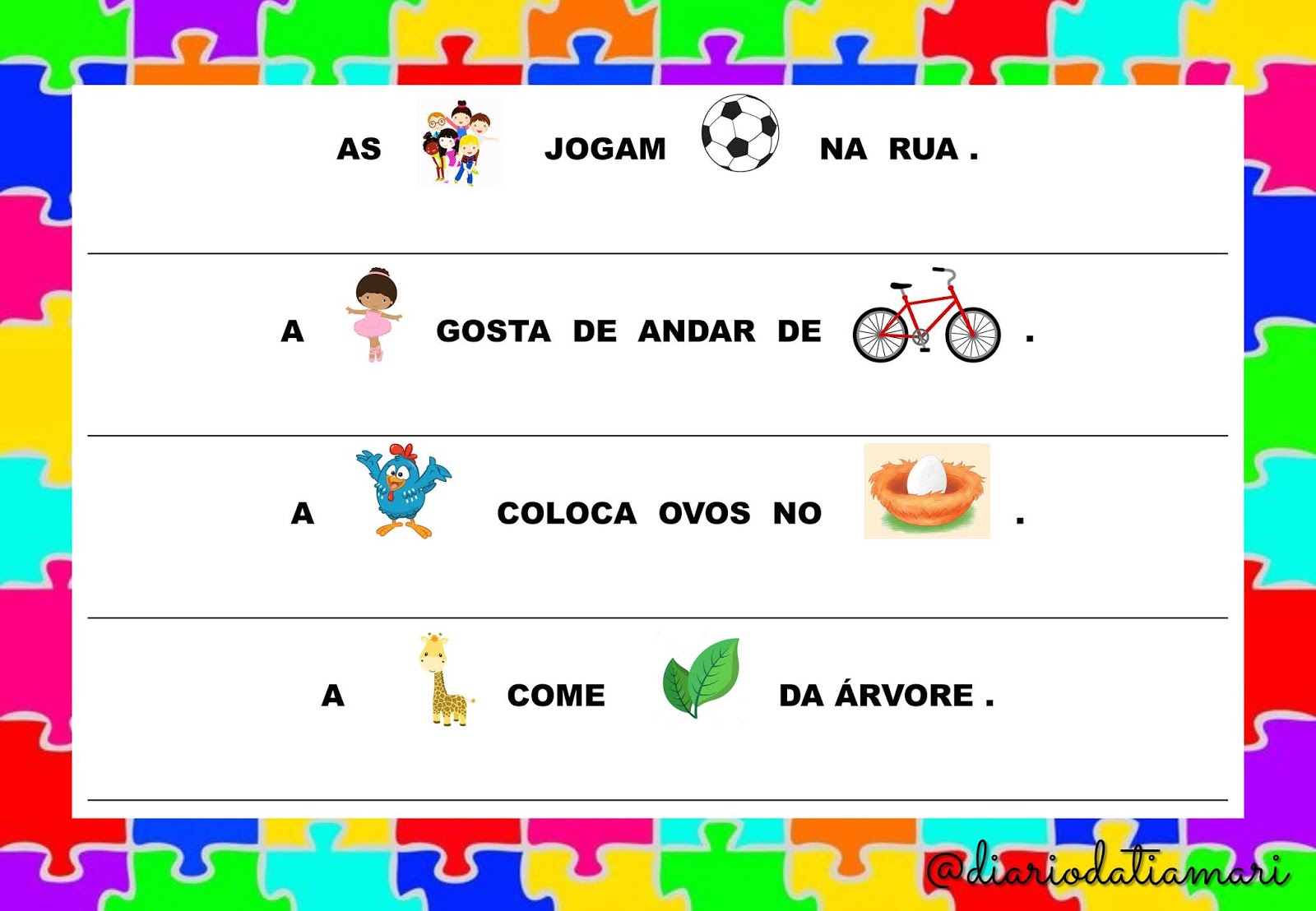 Atividade Interativa - Frases Enigmáticas