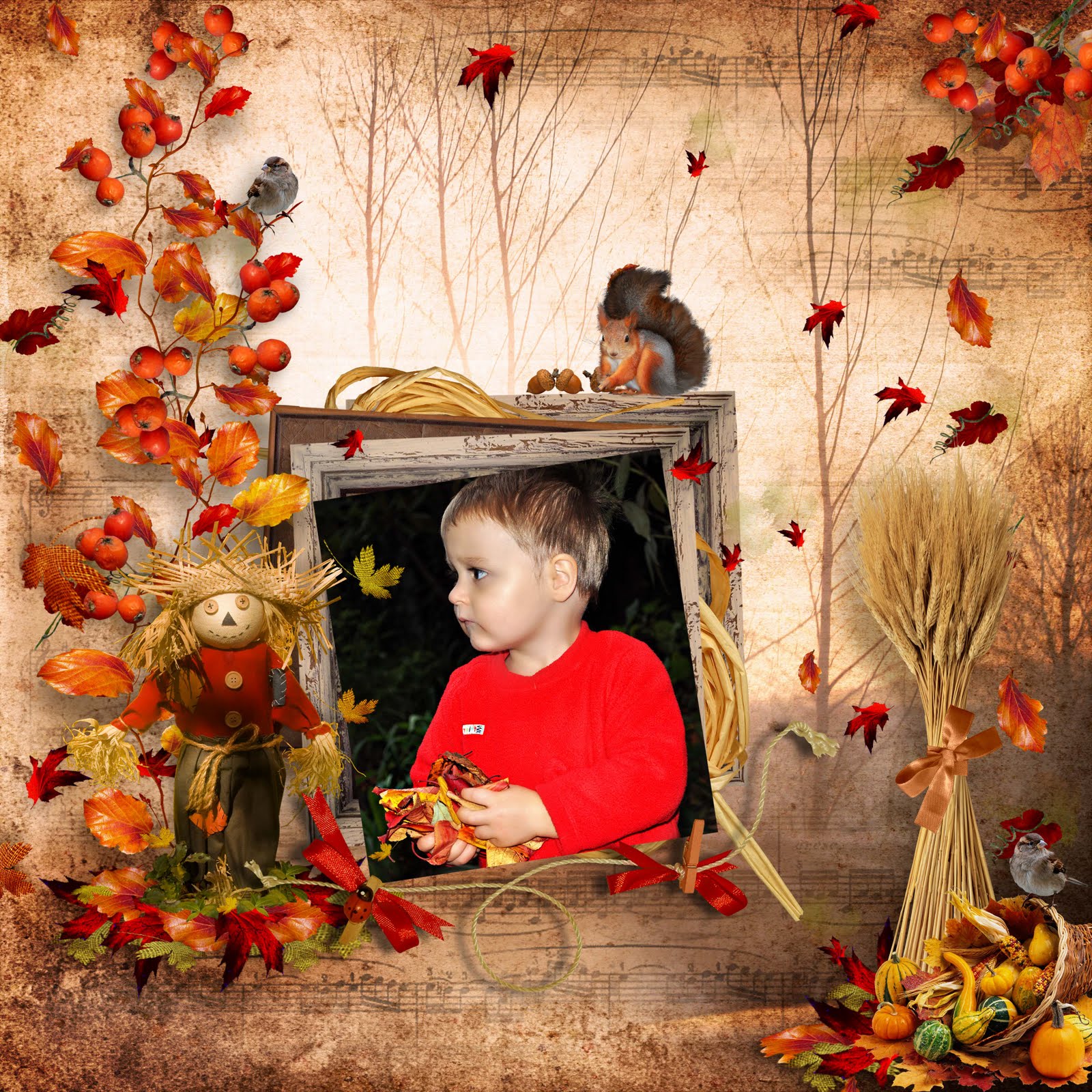 THE Art of IMAGINATION : Douceur Automnale by Cajoline Scrap