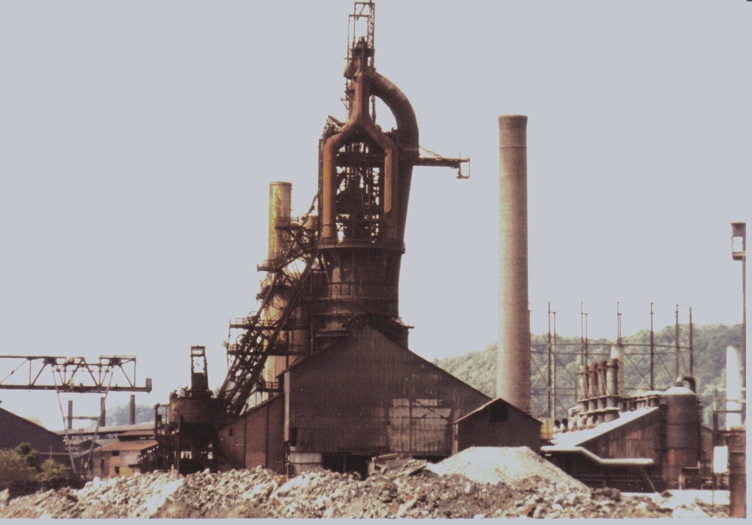 Towns and Nature: New Boston, OH: 1831 Empire-Detroit Steel Portsmouth