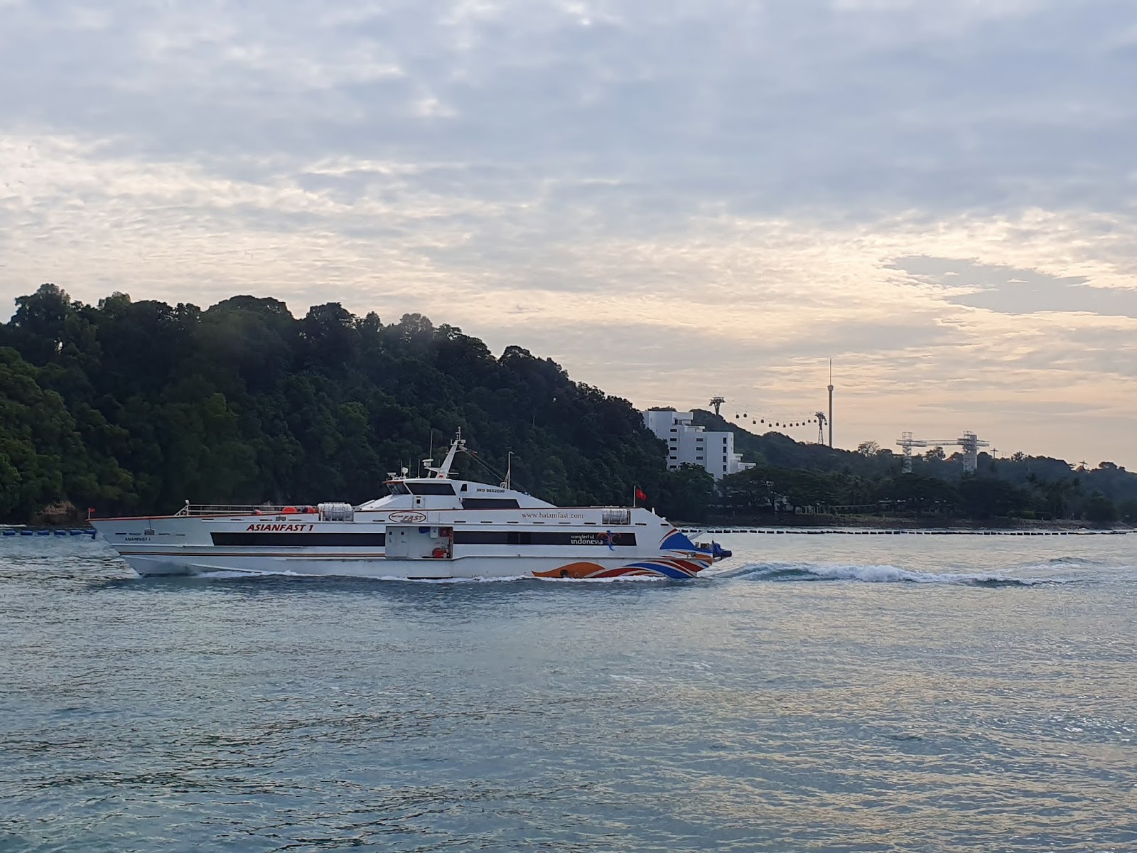 Day 2: Singapore to Batam, Indonesia Ferry Ride