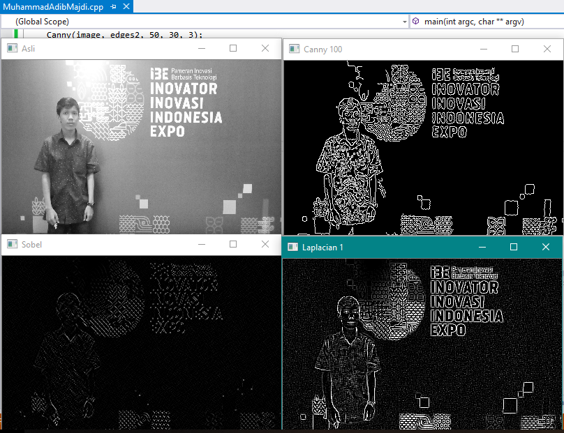 Vine: Edge Detection OpenCV dengan Sobel, Canny, dan Laplacian dengan ... Vine: Edge Detection OpenCV dengan Sobel, Canny, dan Laplacian dengan ...