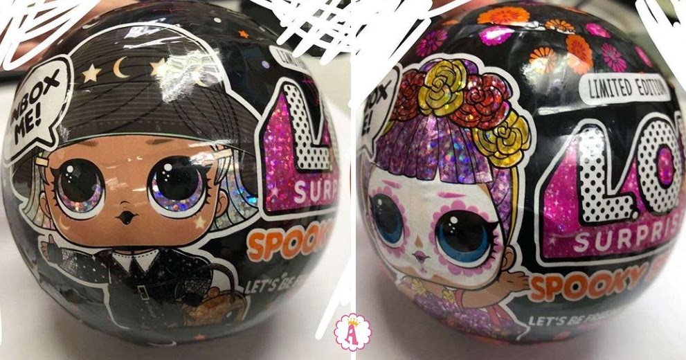 Страшные шары L.O.L. Surprise Halloween Seasonal Spooky: 7 сюрпризов на ...