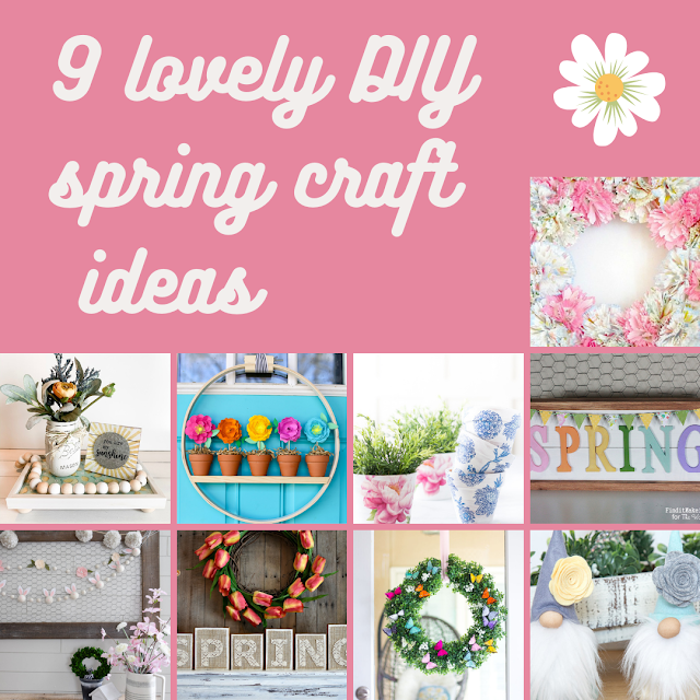 9 lovely DIY spring craft ideas |Keeping it Real