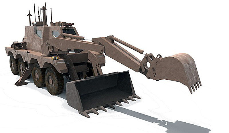 SNAFU!: CNIM and Texelis unveil their concept engineers armoured ...