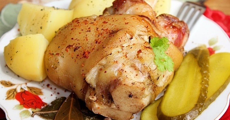 Najłatwiejsza golonka gotowana i pieczona | Di bloguje