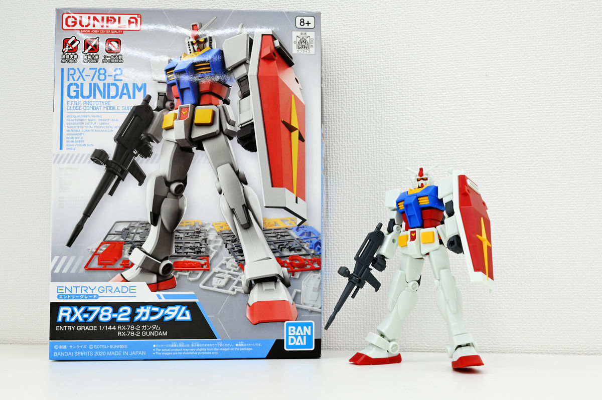Entry Grade EG RX-78-2 - Gundam TỐT NHẤT cho NGƯỜI MỚI CHƠI - GUNDAMVN101