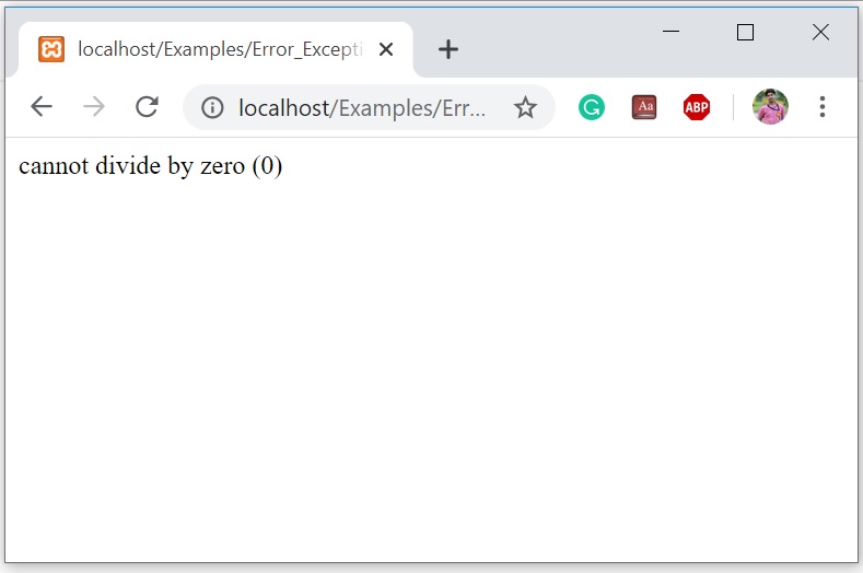 Beta-Labs: PHP Error and Exception Beta-Labs: PHP Error and Exception