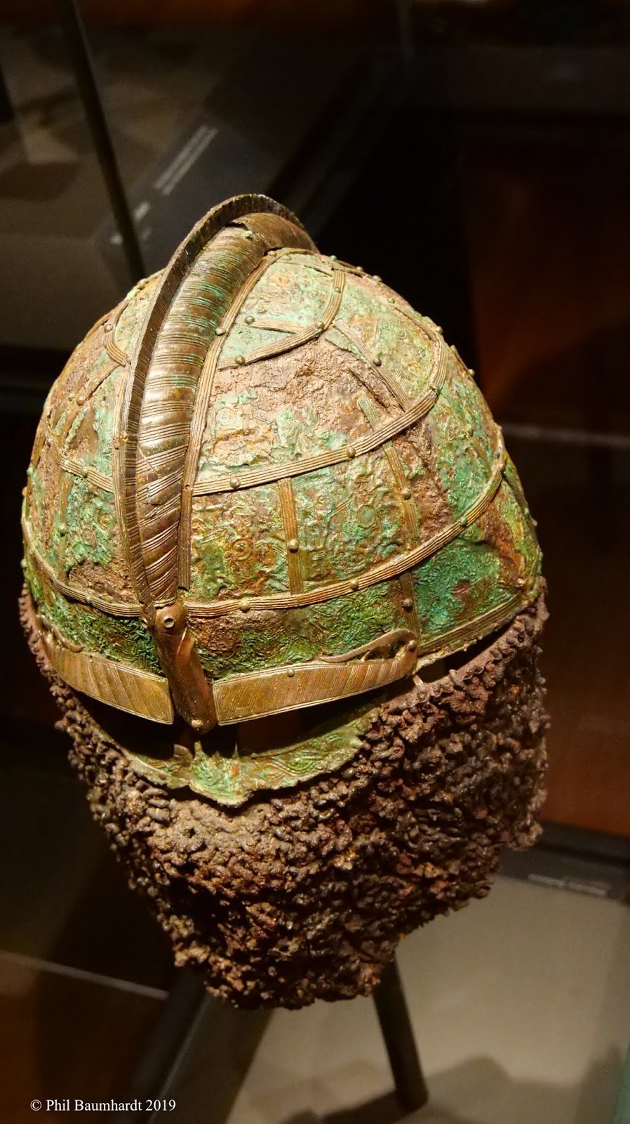 Blackheart Forge: Helmet w/ Chainmail Mask from Valsgarde Ship Burial 8 ...