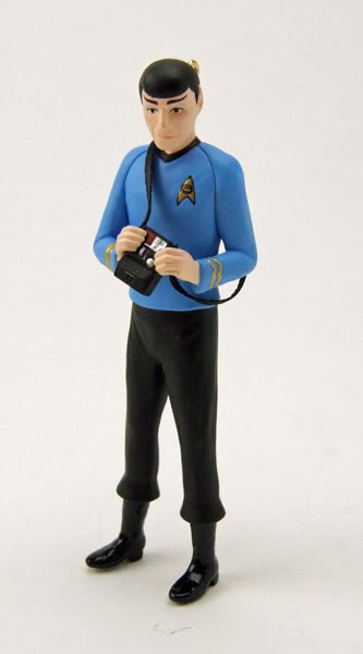 POP CULTURE SHOP: SPOCK STAR TREK TOS ORNAMENT 2011 HALLMARK LEGENDS ...