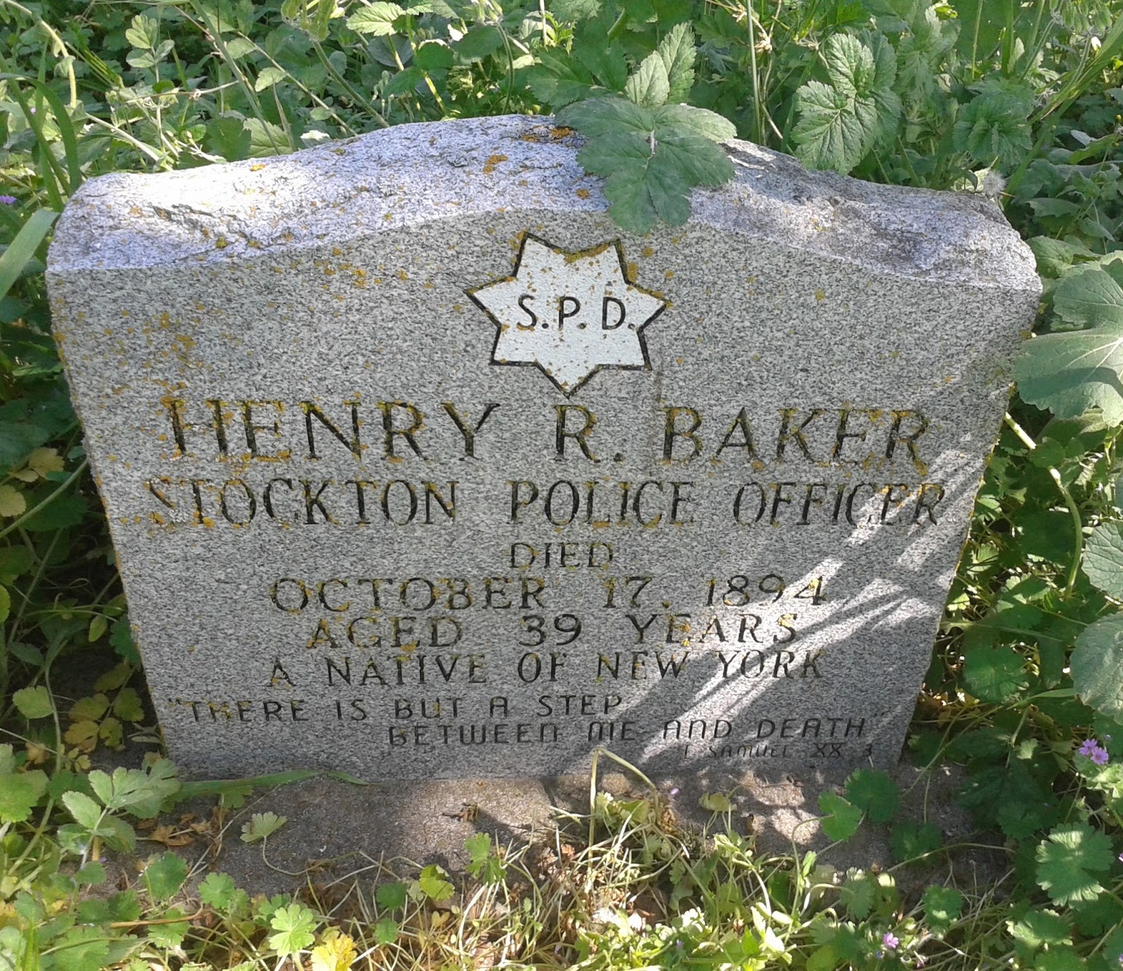 Remembering Stockton History: Block 27, Stockton Rural Cemetery
