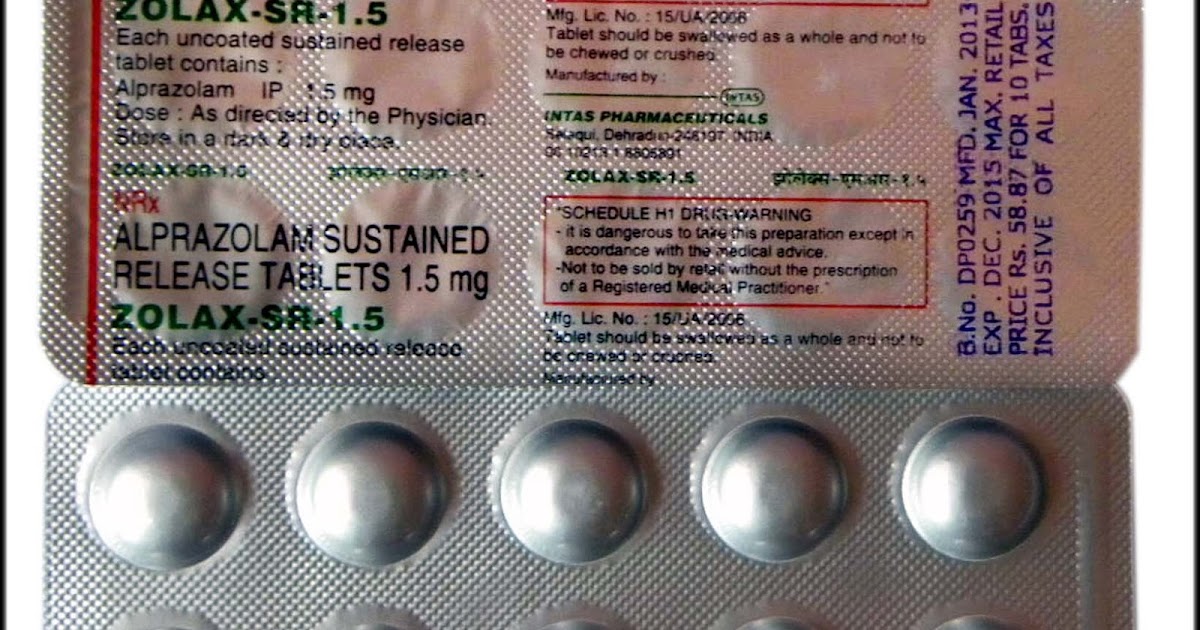 Zolax tablets uses and side effects