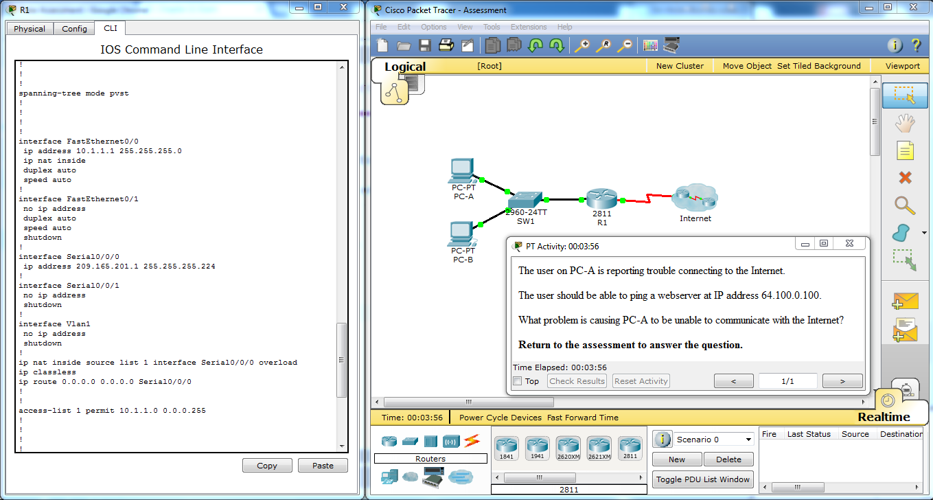 Ingeniería Systems: CCNA 2 Cisco v5.0 Chapter 11 - Answers