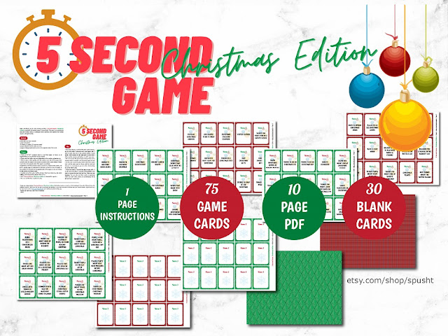 keshalish: Five Second Game: Christmas Edition, Christmas Party Games