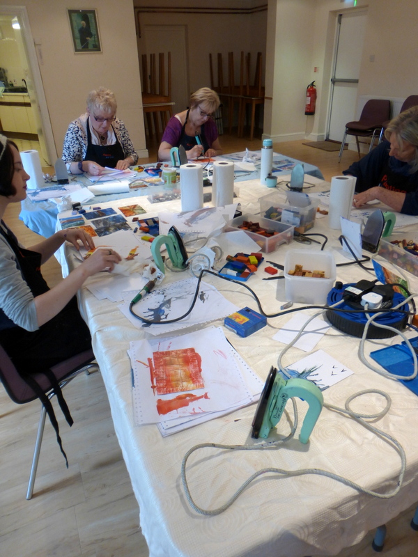 Painting My Way: Encaustic Art Workshop
