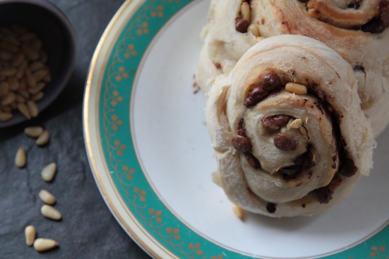 chocolate twister bread