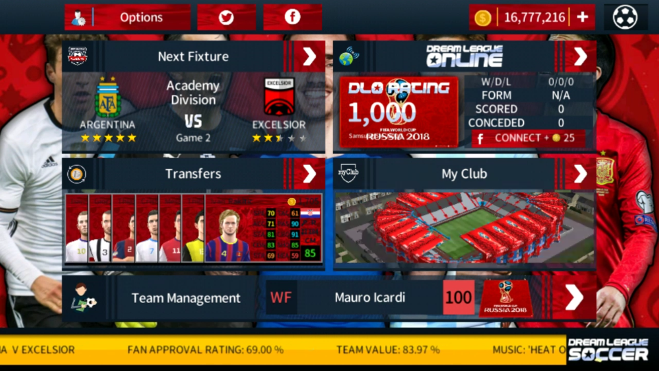 DLS 19 World Cup Edition Download - F19 TEAM