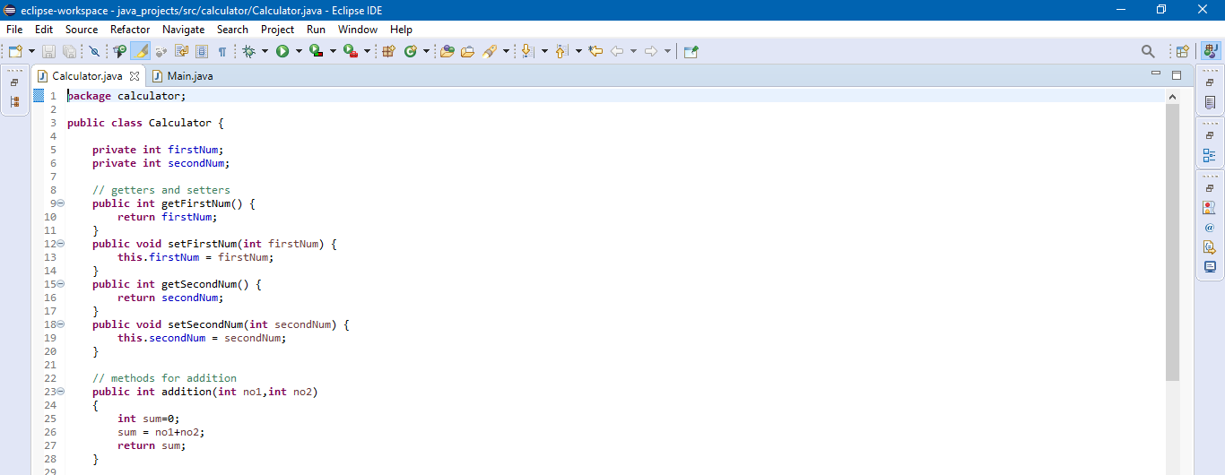 Post 1 - Build Simple Calculator using Java